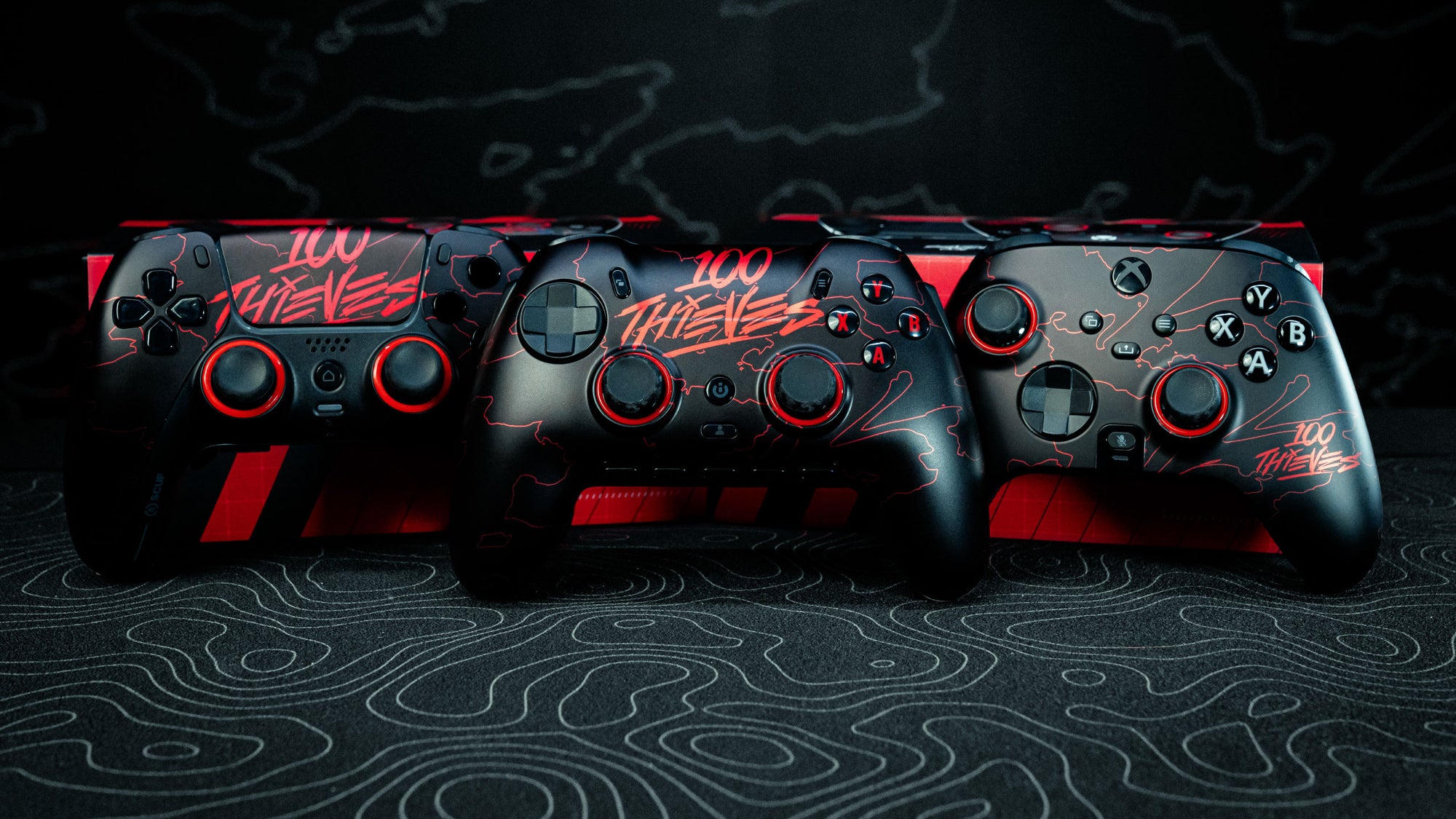 100 Thieves x SCUF Gaming Controller Collection