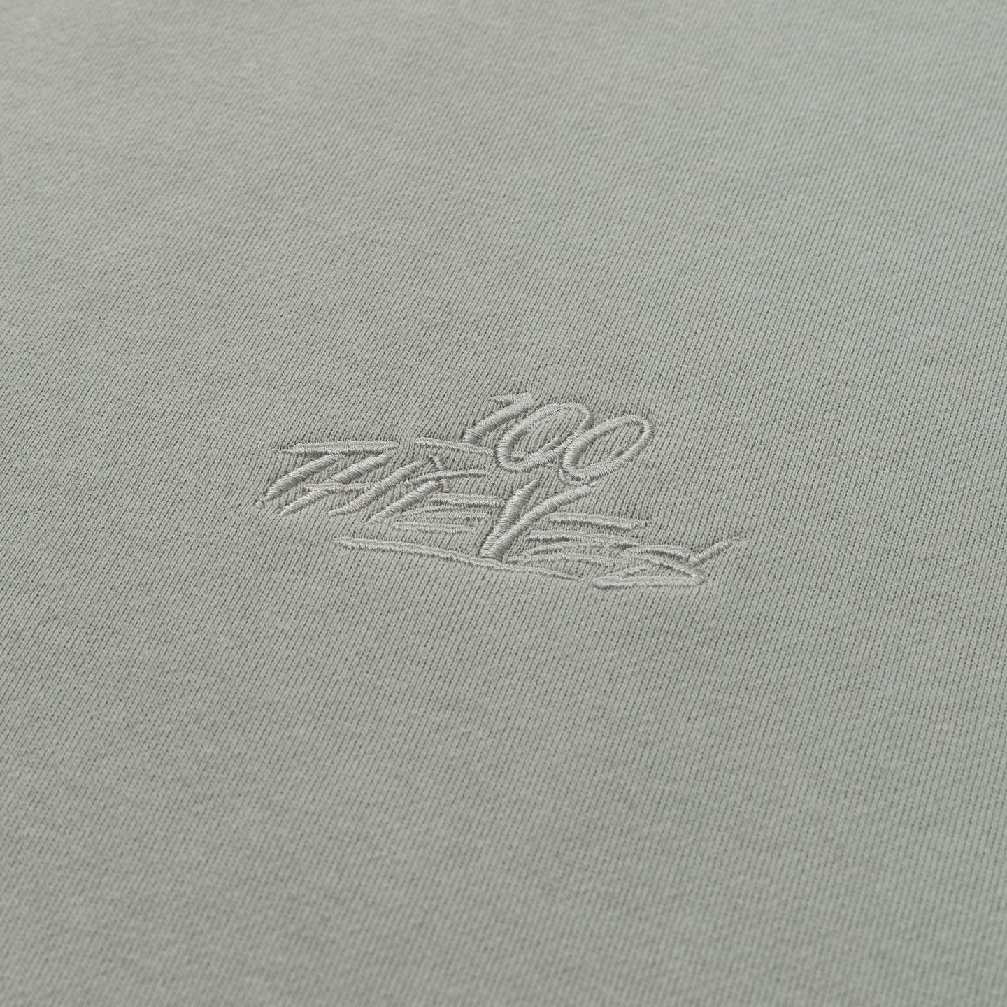 Foundations SS'24 Crewneck - Stonewash Green