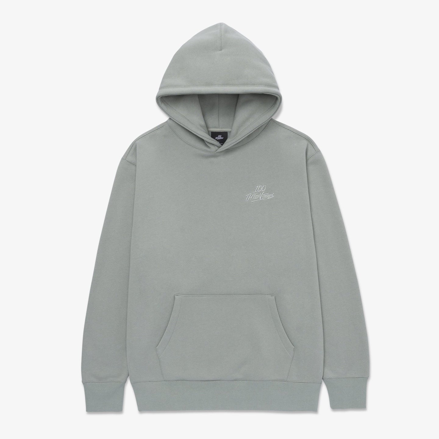 Foundations SS'24 Hoodie - Stonewash Green
