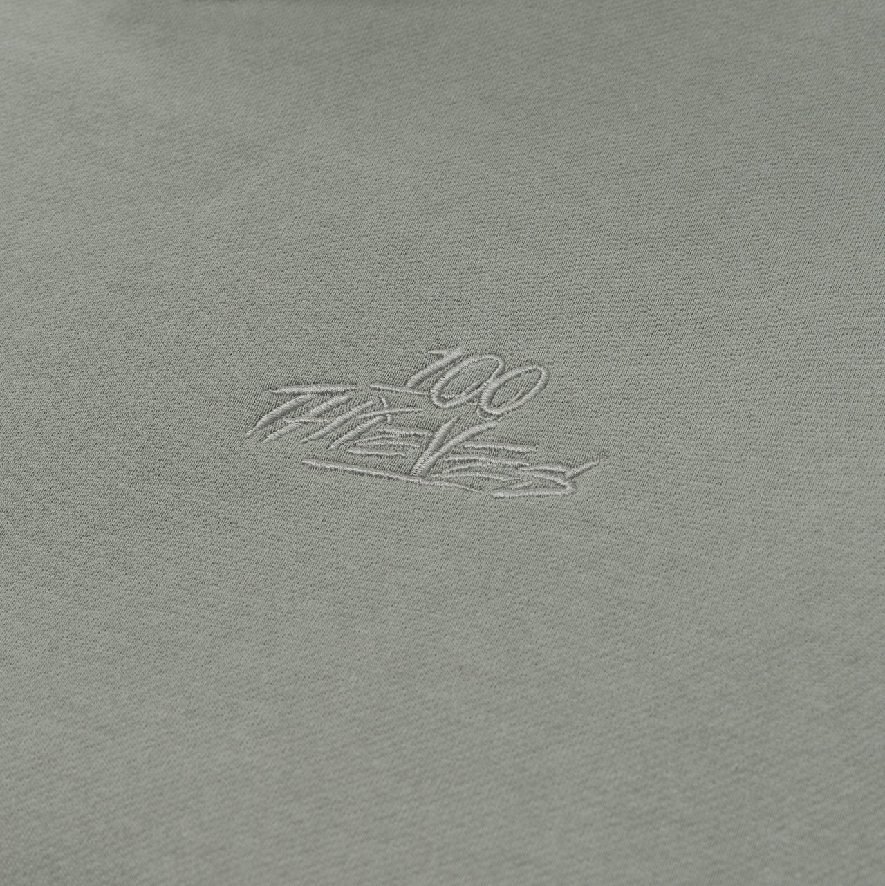 Foundations SS'24 Hoodie - Stonewash Green