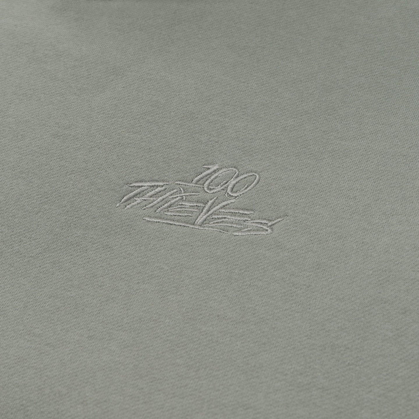 Foundations SS'24 Hoodie - Stonewash Green