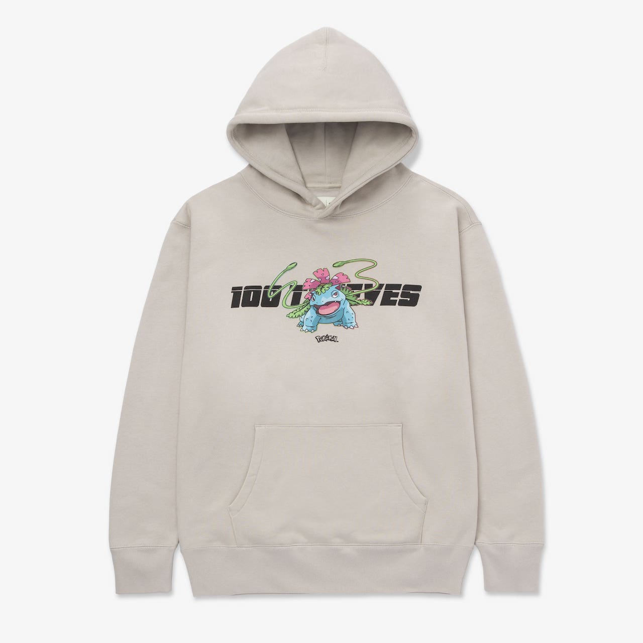 Pokémon + 100 Thieves | Venusaur Hoodie - Light Grey
