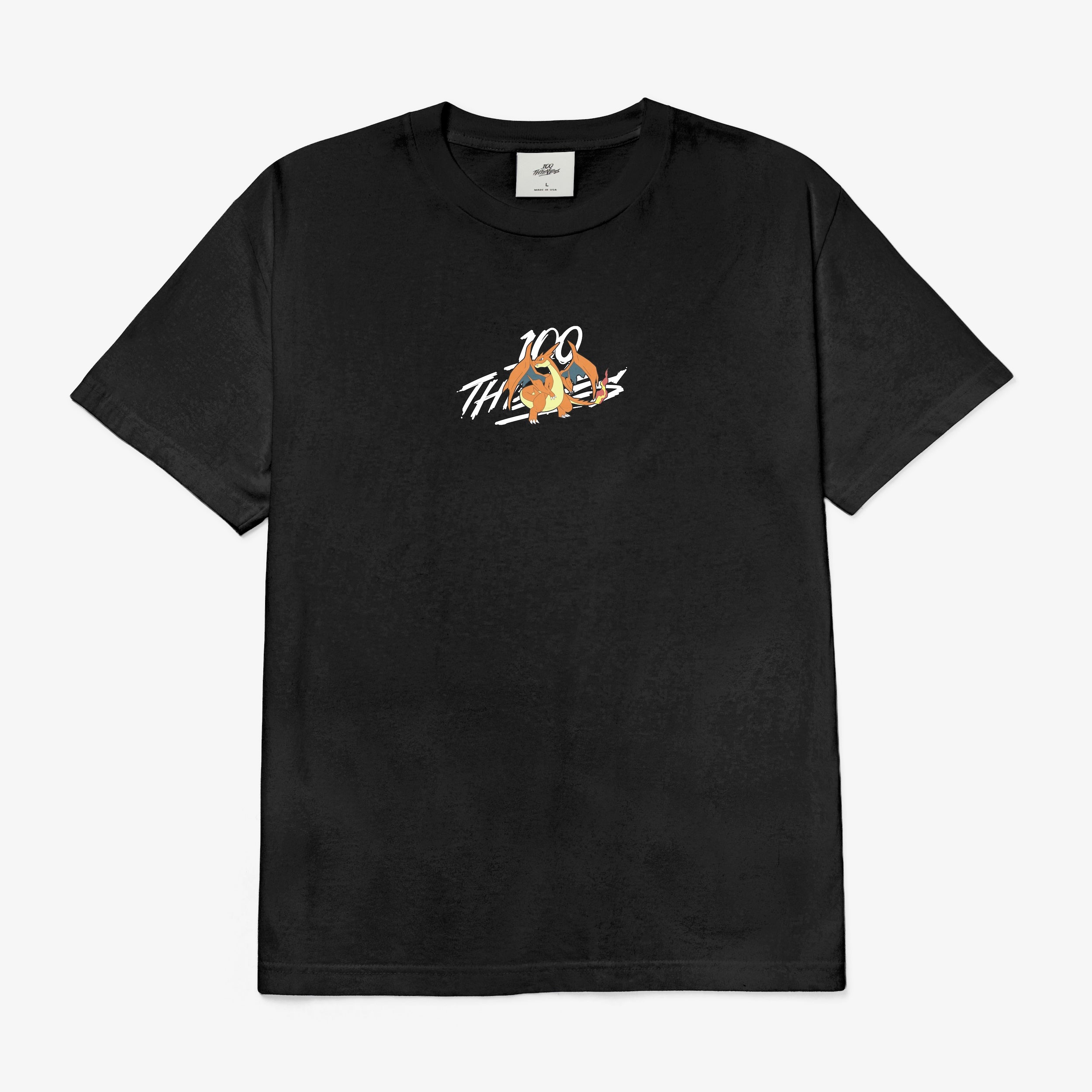 Mega Charizard Y T-Shirt - Vintage Black